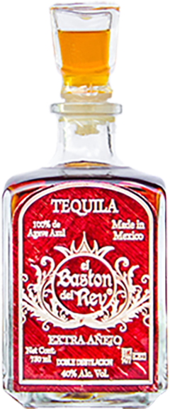 Extra Añejo - El Baston Del Rey (265x650), Png Download