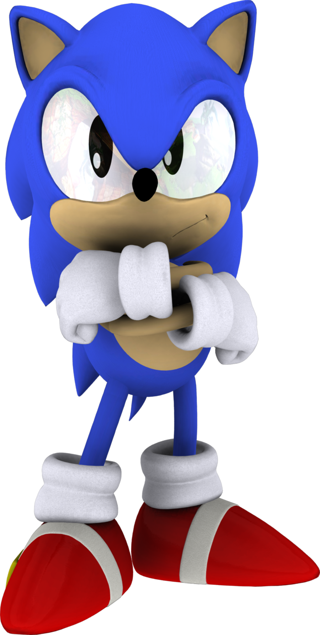 Download Angry Classic Sonic - Classic Sonic Angry | Transparent PNG ...