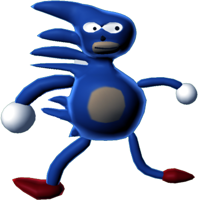 Download 3d Sanic - Sanic 3d Model | Transparent PNG Download | SeekPNG