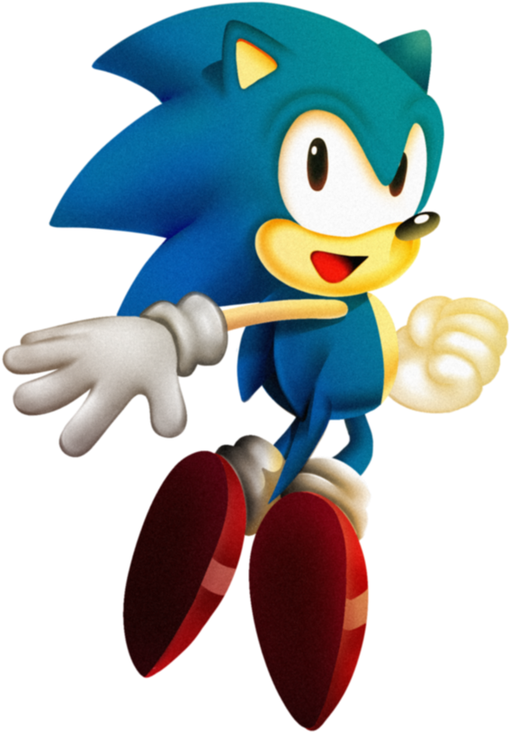Classic Sonic By Theleonamedgeo On Deviantart - Sonic The Hedgehog ...