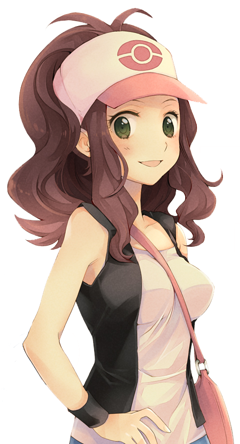 1468287416410 - Hilda Pokemon Transparent (488x884), Png Download