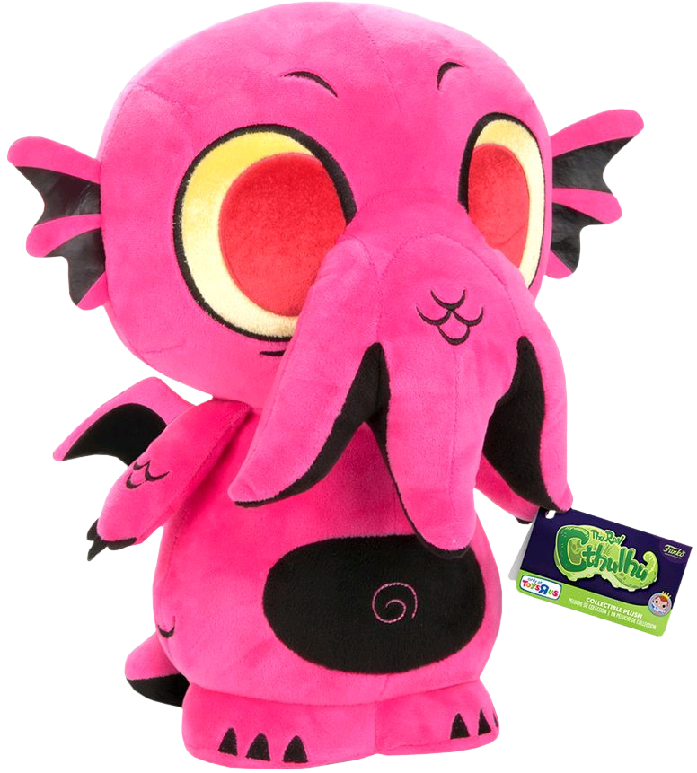 Hp - Pink Cthulhu Plush (776x861), Png Download
