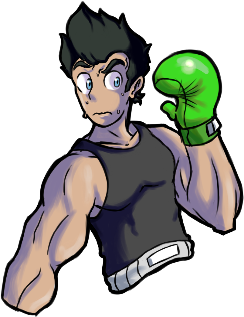 Boxing Vector Classic - Little Mac (865x1092), Png Download