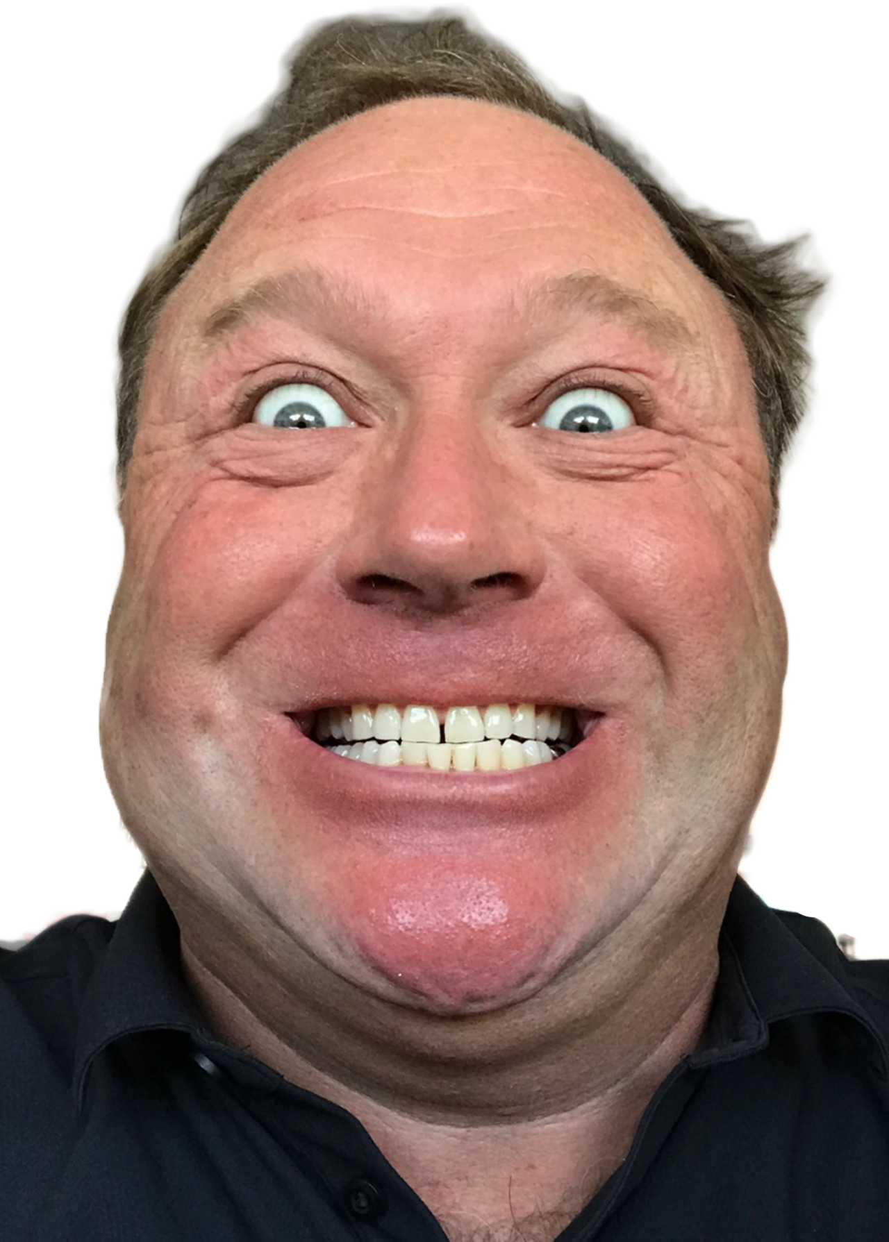 Alex Jones Head Png - Alex Jones Dank Meme (1280x1789), Png Download
