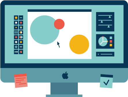 Download Mac-comp2 - Flat Design Desktop | Transparent PNG Download ...