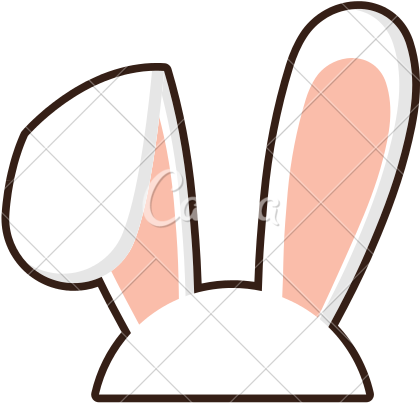 Easter Bunny Ears Clipart - Clipart Transparent Bunny Ear Transparent ...