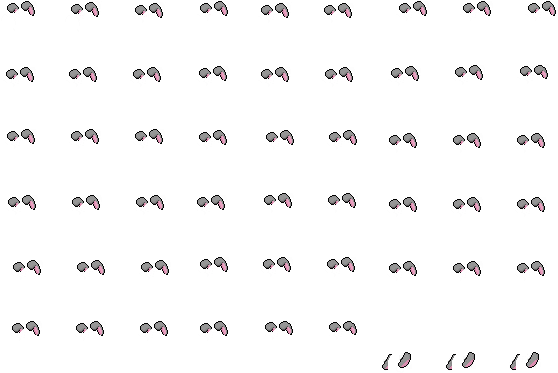 Bunny/ Rabbit Ears - Rpg Maker Mv Bunny Ears (576x384), Png Download