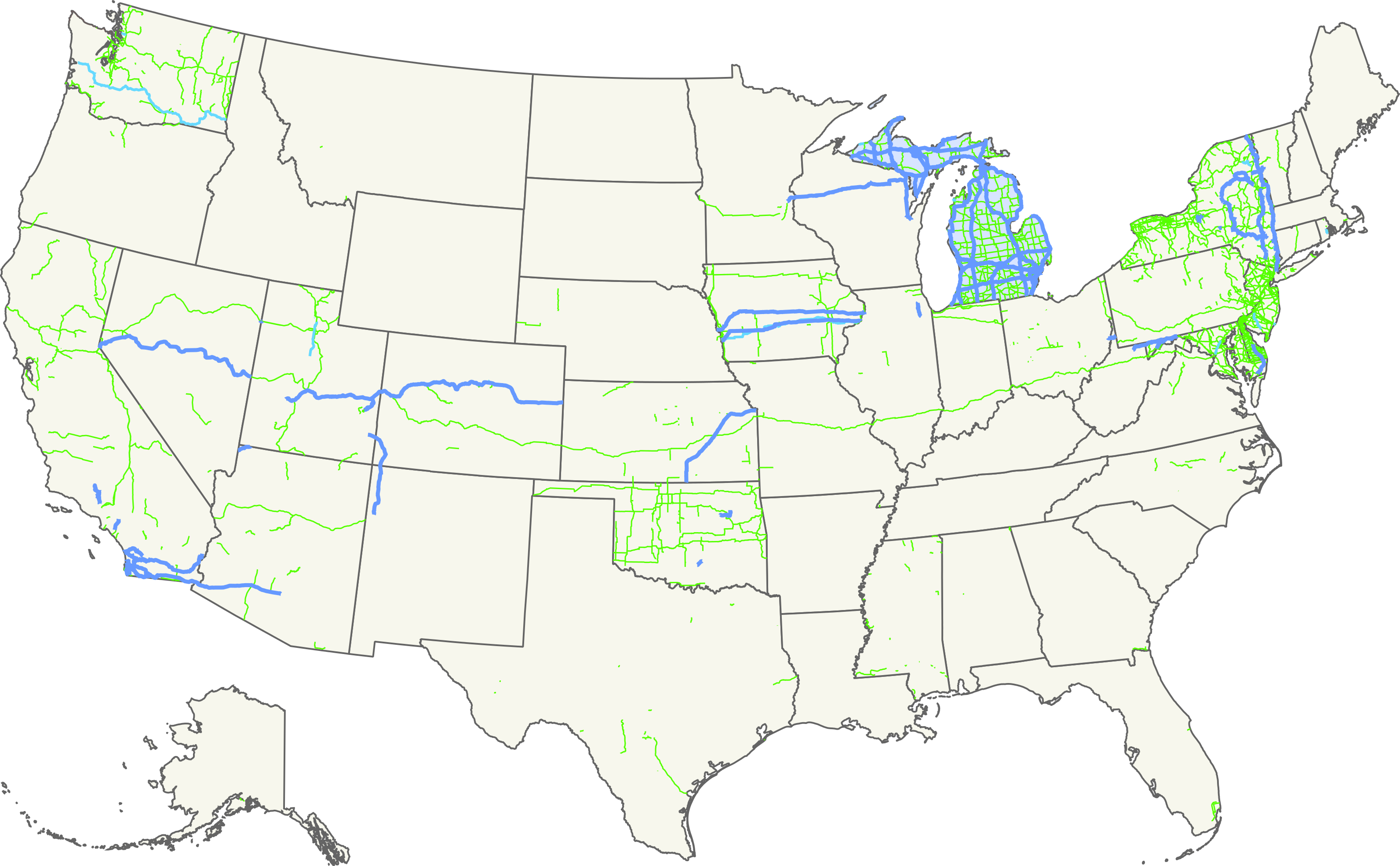 Download Usrd Upper Half Map - 2016 Presidential Election County Map ...