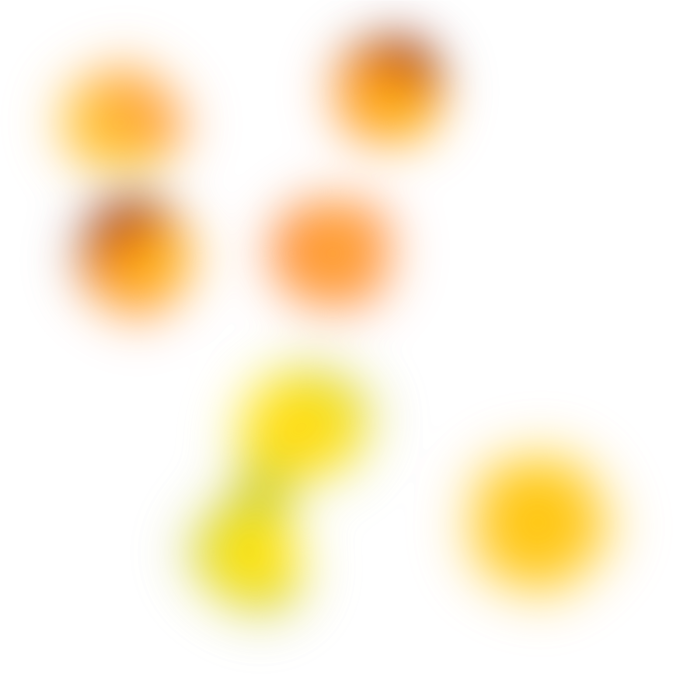 Coloured Dots Blur - Blurry Dot Transparent Png (2362x2362), Png Download