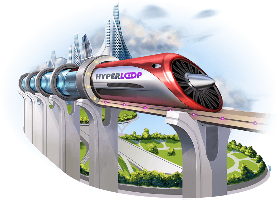 Download Hyperloop Splash - Hyperloop Era | Transparent PNG Download ...