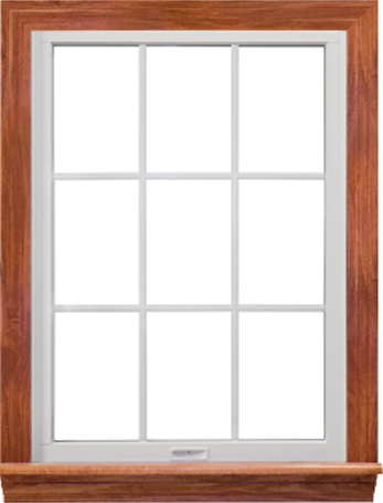 Window Wood Louver Detail (347x455), Png Download