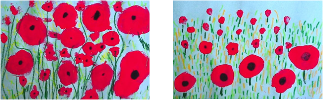 In Flanders Fields - Poppy (649x201), Png Download