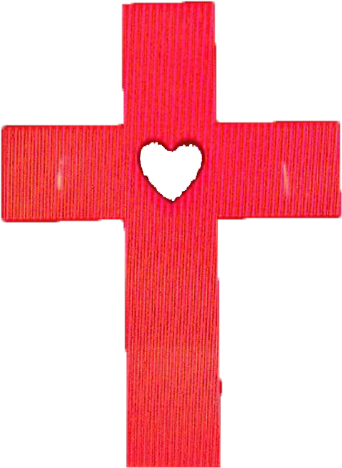 Cruz - Corazon Y Cruz Png (480x701), Png Download