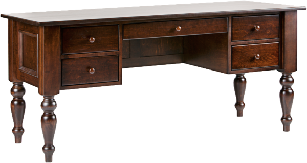 Download Tuscany Turned Leg Writing Desk View Details - Writing Desk ...