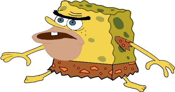 Download 28 Collection Of Caveman Spongebob Drawing - Spongebob Caveman ...