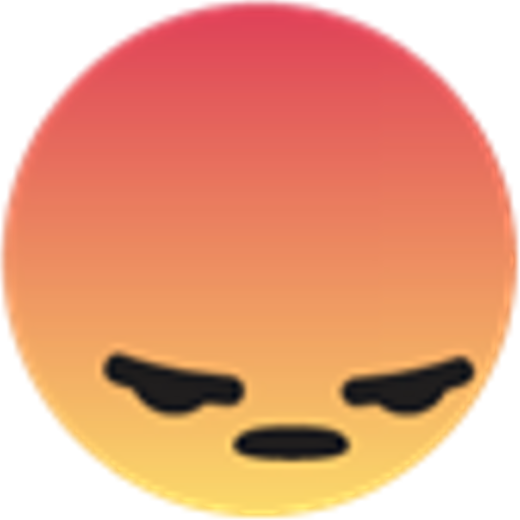 Facebook Angry Emoji Png The Emoji - Facebook Reactions Png (1024x1024 ...