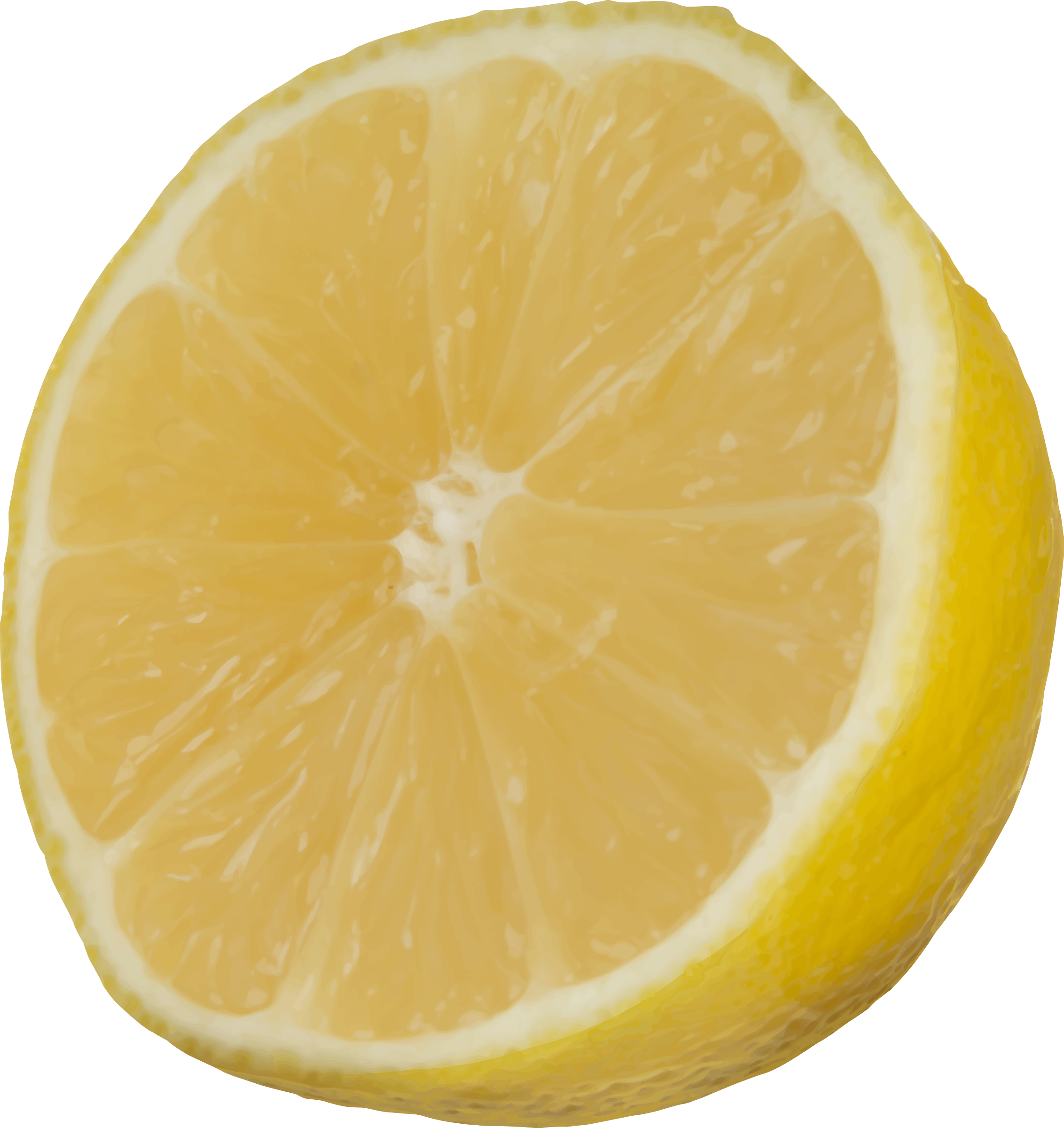 This Free Icons Png Design Of Cut Lemon (2264x2400), Png Download