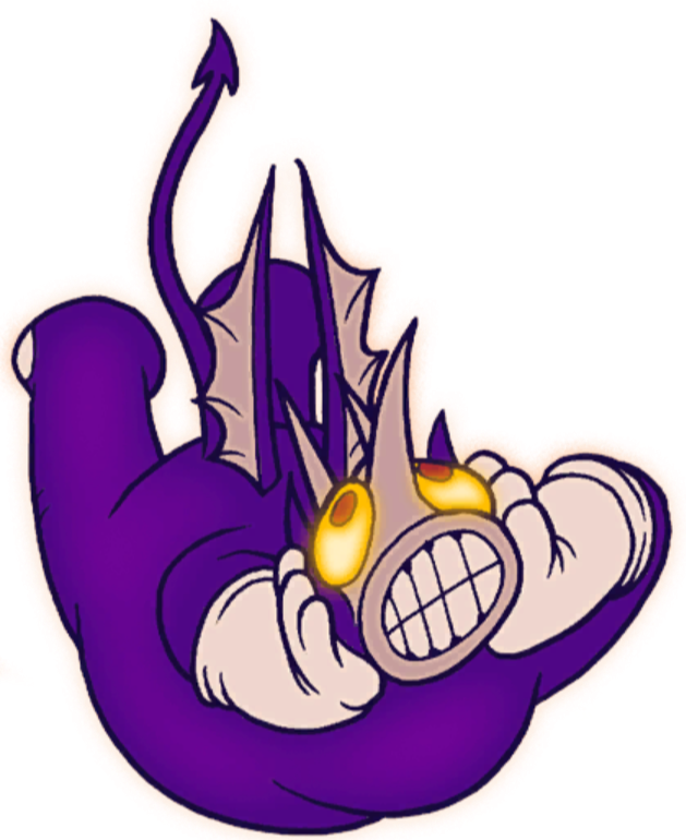 Fat Demon Fall - Wiki (629x770), Png Download