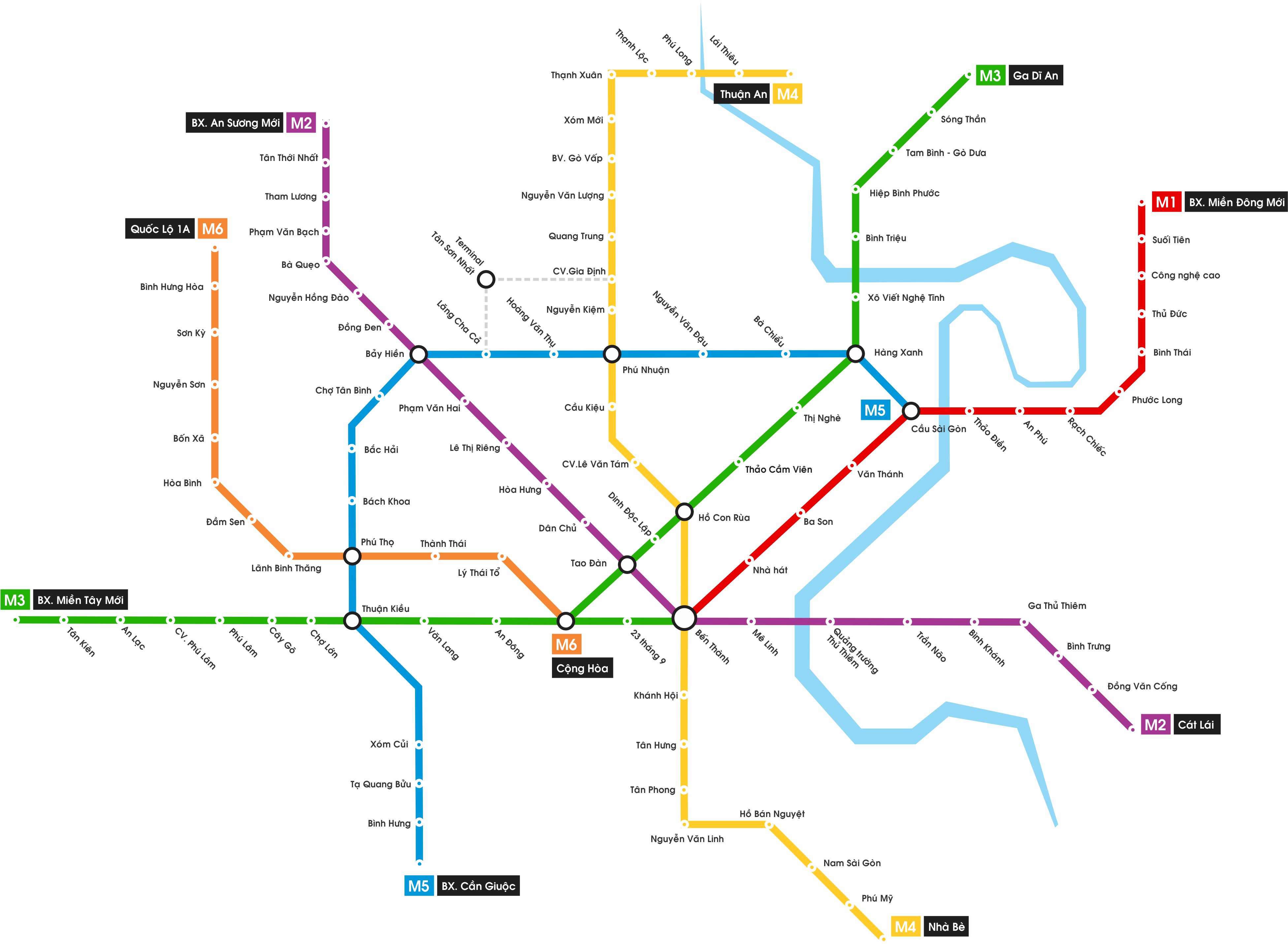 Download Metro Saigon Lines - Tuyến Metro Số 4 | Transparent PNG ...