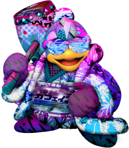 December 29 2017 - King Dedede Purple Smash (500x545), Png Download