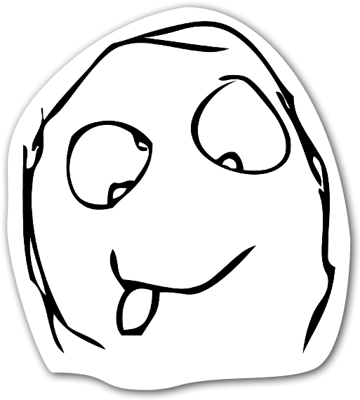 Download Memes Crazy Face Sticker - Face Stickers De Memes ...