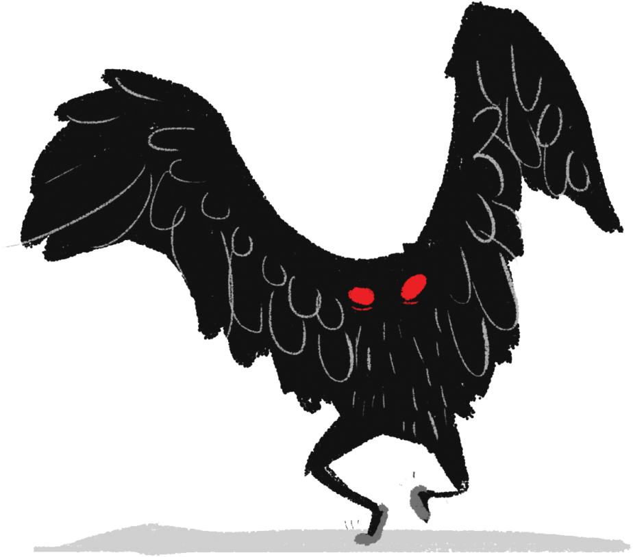 Download Moth Man Png Photo 338 - Mothman Png (1000x1000), Png Download