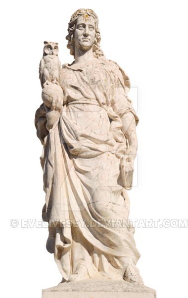 Download Owl Statue Png Picture Transparent - Statue Of Athena With Owl ...