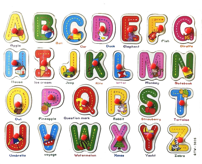 Download Alphabet A To Z | Transparent PNG Download | SeekPNG