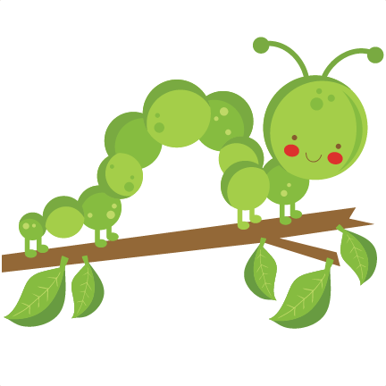 Cute Caterpillar Png Vector - Cute Caterpillar Clip Art (432x432), Png ...