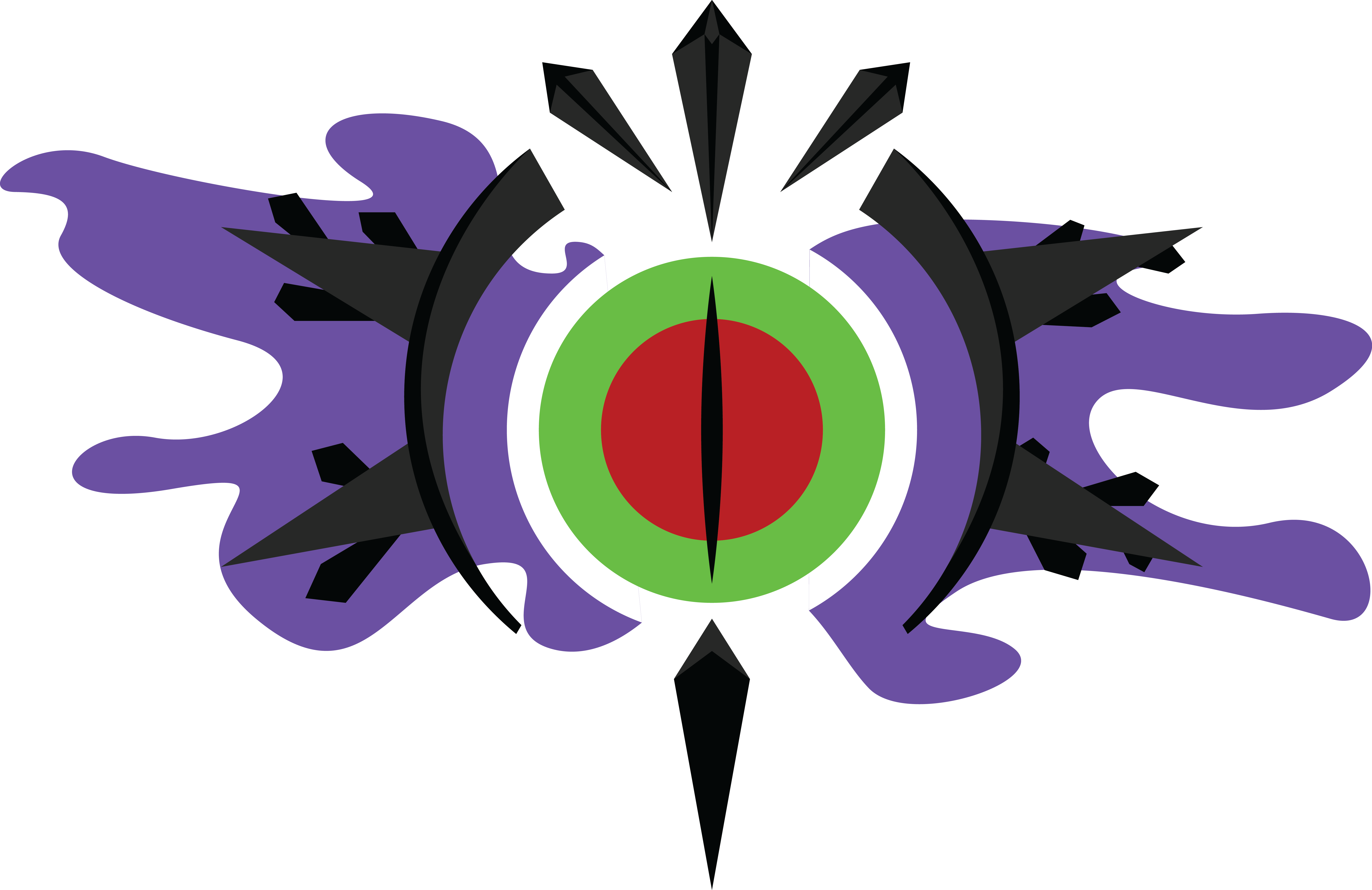 Crystal Vector Mlp - Mlp King Sombra Symbol (1280x831), Png Download