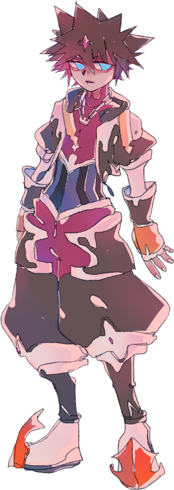 Xion Final Form Png (636x1736), Png Download