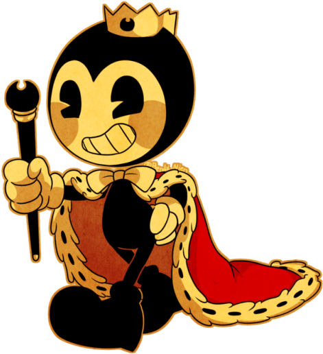 Bendy And The Ink Machine - King Bendy (500x544), Png Download