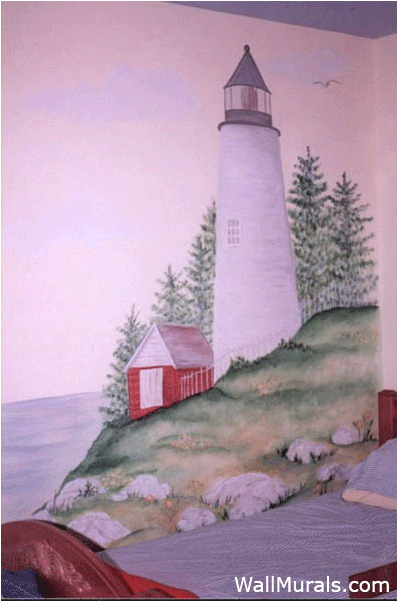 Lighthouse Wall Mural - Mural (800x600), Png Download