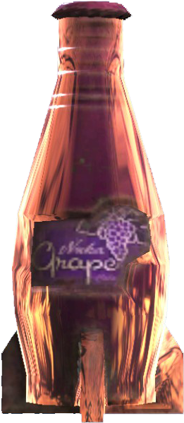 Nuka-grape - The Vault (610x665), Png Download