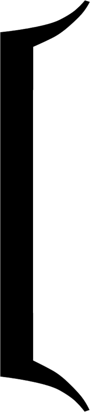 Music Bracket (292x1319), Png Download