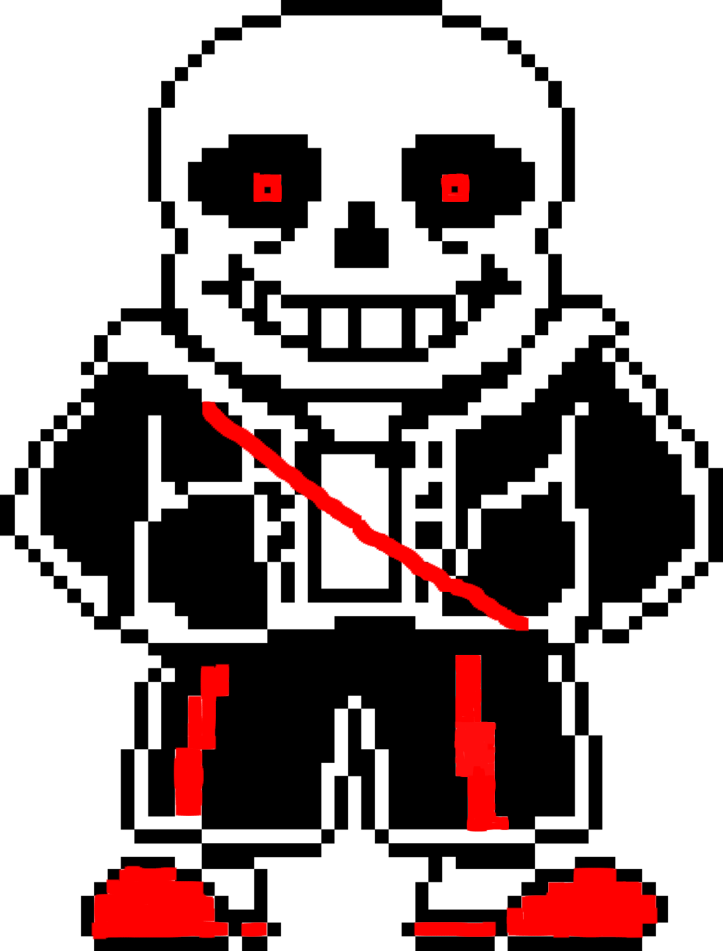 Sans Ex - Sans Fortnite Dance Gif (1024x1346), Png Download