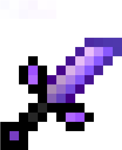 Minecraft Purple Sword