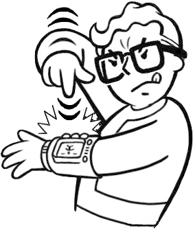 Mathwrath - Fallout Vault Boy Nerd (400x400), Png Download