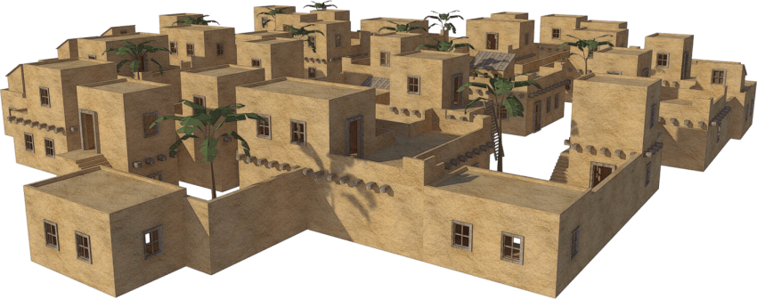 Free Png Desert Png Images Transparent - Village Png (850x336), Png ...