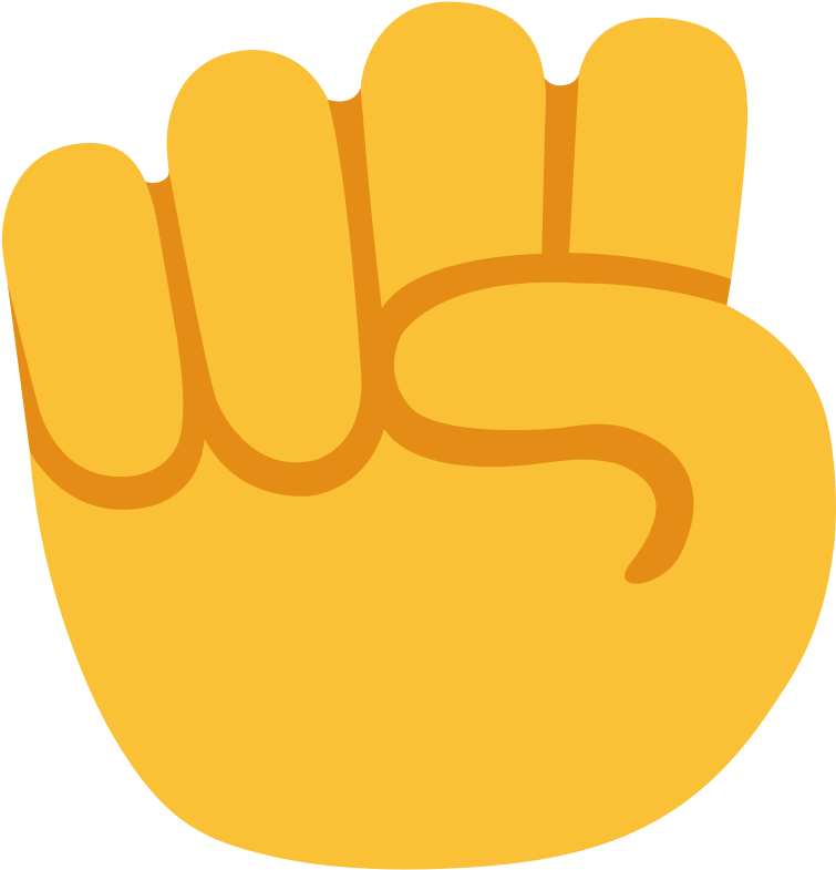 Download Fist Clipart Emoji - Iphone Emojis Hand | Transparent PNG ...