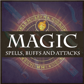 Magic Spells Buff And Attacks - Magic Spell (500x500), Png Download