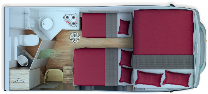 Night Layout - 420 Day (1101x450), Png Download