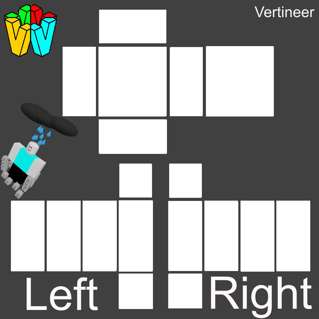 Roblox Shirt Template Transparent