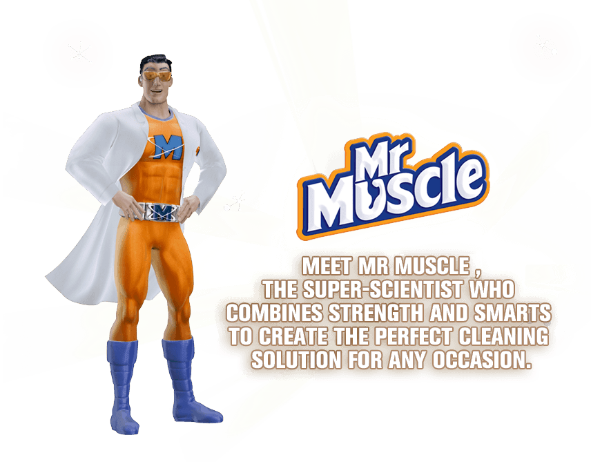 Mr Muscle (856x672), Png Download