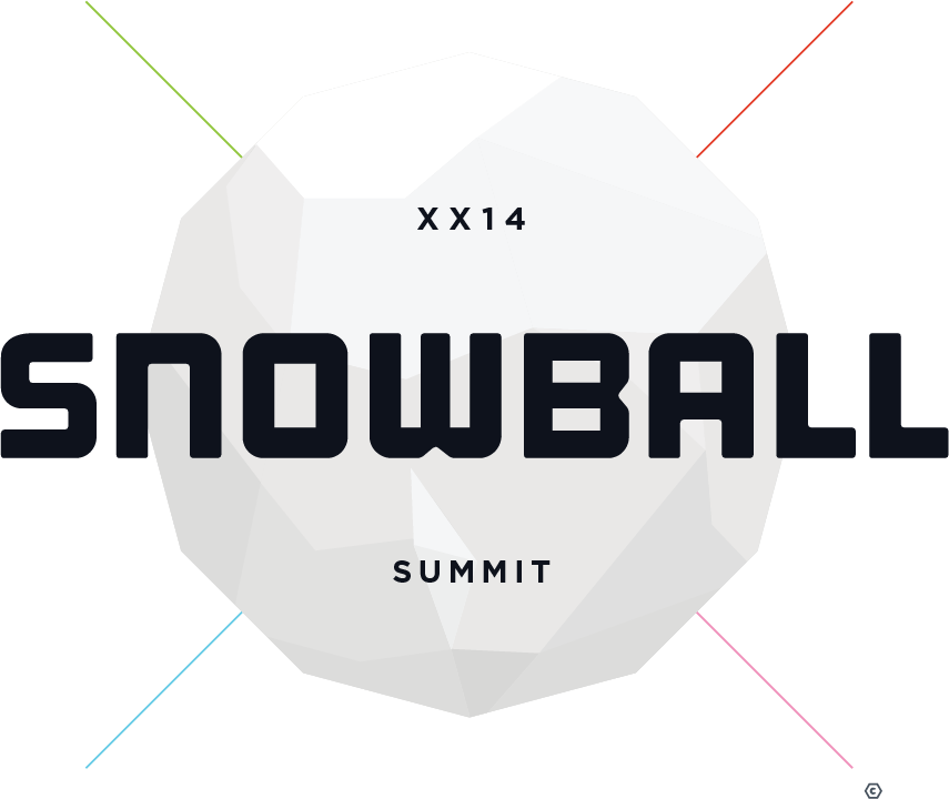 Snowball Summit 2014 Logo - Snowball Logo (855x720), Png Download