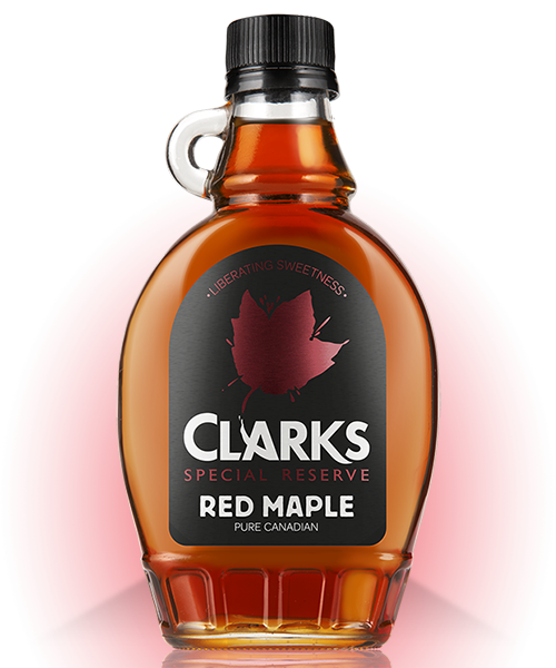 Special Reserve Red Maple Syrup Front - Clarks Pure Red Maple Syrup ...