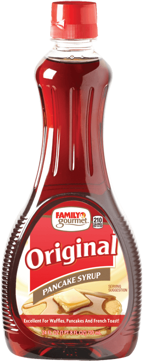 Family Gourmet Original Pancake Syrup - Sugar Free Syrup (750x750), Png ...