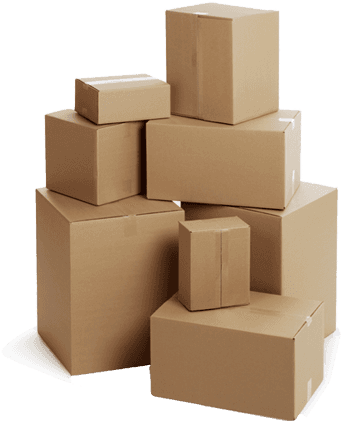 Stack Of Boxes Png - Cardboard Box Stack Png (580x422), Png Download
