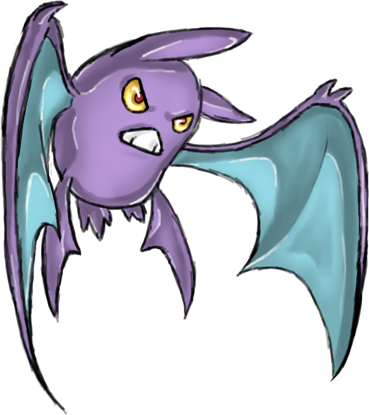 Crobat - Crobat Fanart (858x1032), Png Download