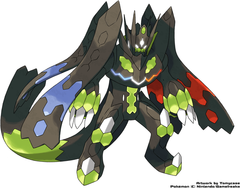 100 Percent Zygarde - Complete Zygarde (1024x806), Png Download